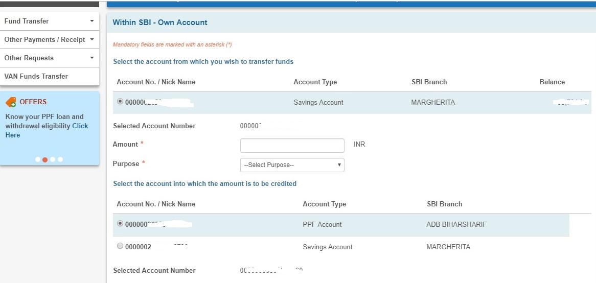 Add Standing Instructions (SI) in SBI Online- Complete Guide