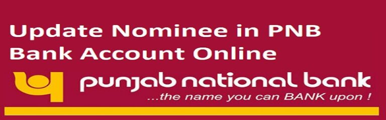 Update PNB Nominee Online 2025